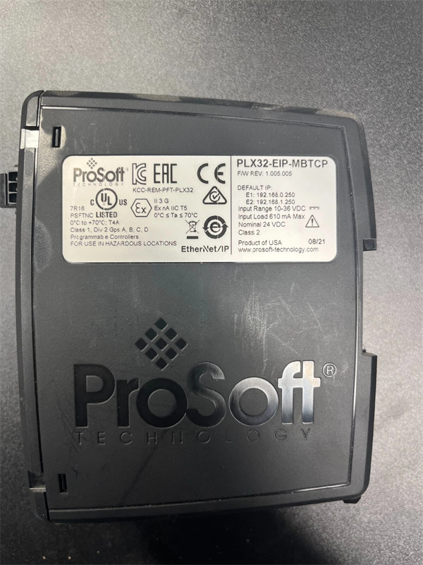 PROSOFT PLX32-EIP-MBTCP - 山西鑫业达